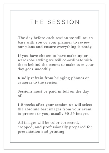 Modern Collage Welcome Card by Basic Invite