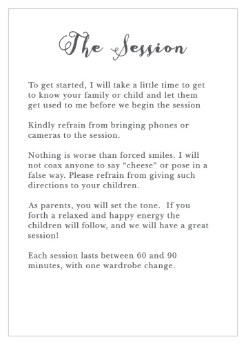 Leafy Love Welcome Card by Basic Invite