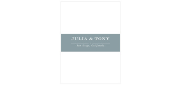 Double Exposure Wedding Invitations by Basic Invite