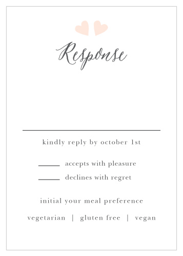 Floating Ribbon Ceremony Cards by Basic Invite