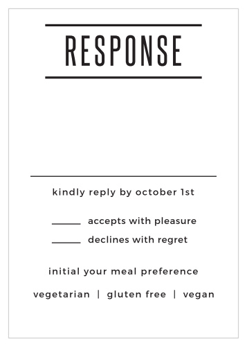 Modern Tendencies Save the Date Cards by Basic Invite