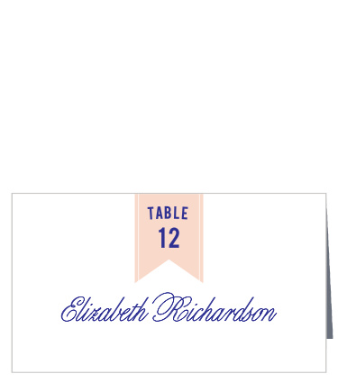 Modern Banner Wedding Invitations by Basic Invite
