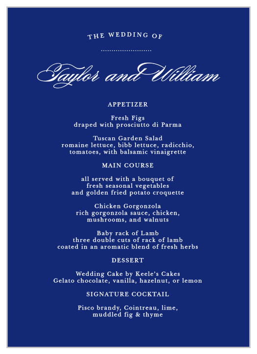 Elegant Vintage Portrait Wedding Invitations