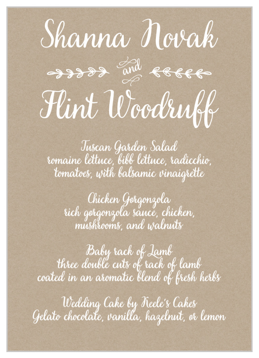 Rustic Country Coaster by Basic Invite