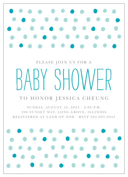 Best Baby Shower Invitations - Match Your Color & Style Free!
