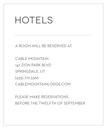 Union Bliss RSVP Cards by Basic Invite