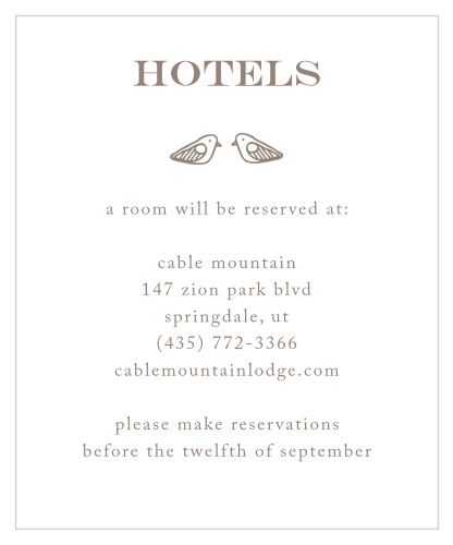 Rustic Barn Direction Cards by Basic Invite