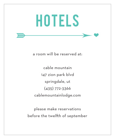 Love Struck Ceremony Cards by Basic Invite