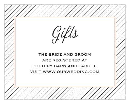 Fine Line Wedding Invitations by Basic Invite