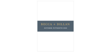 Brushstroke Bliss Foil Wedding Invitations by Basic Invite