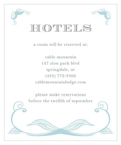 Hand Drawn Frame Direction Cards by Basic Invite