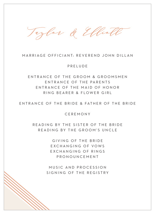 Contemporary Glamour Wedding Invitations by Basic Invite