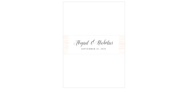 Delicate Botanical Wedding Invitations by Basic Invite