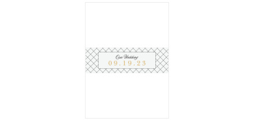 Timeless Classic Wedding Programs by Basic Invite