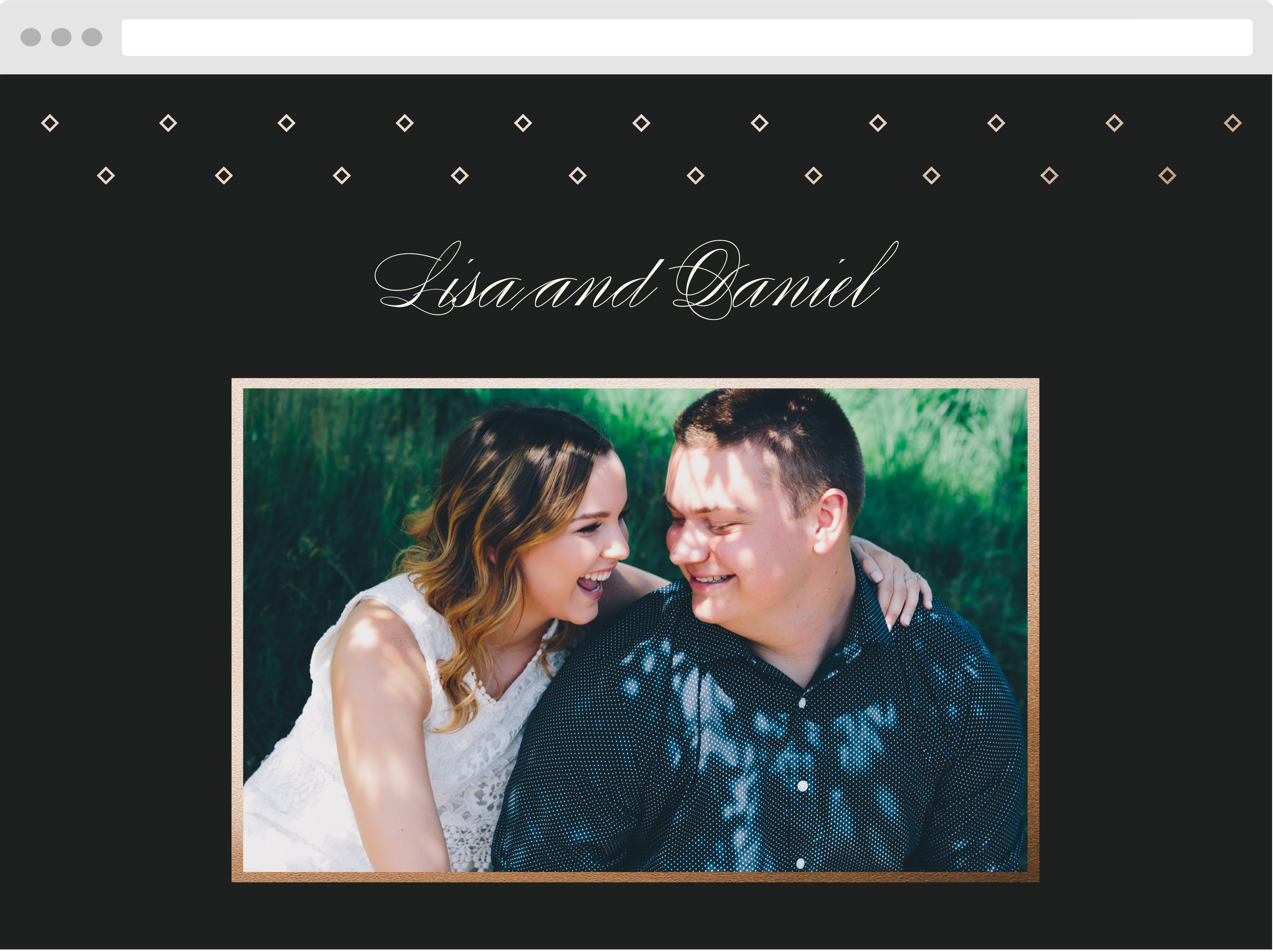 Diamond Debauchery Wedding Invitations by Basic Invite