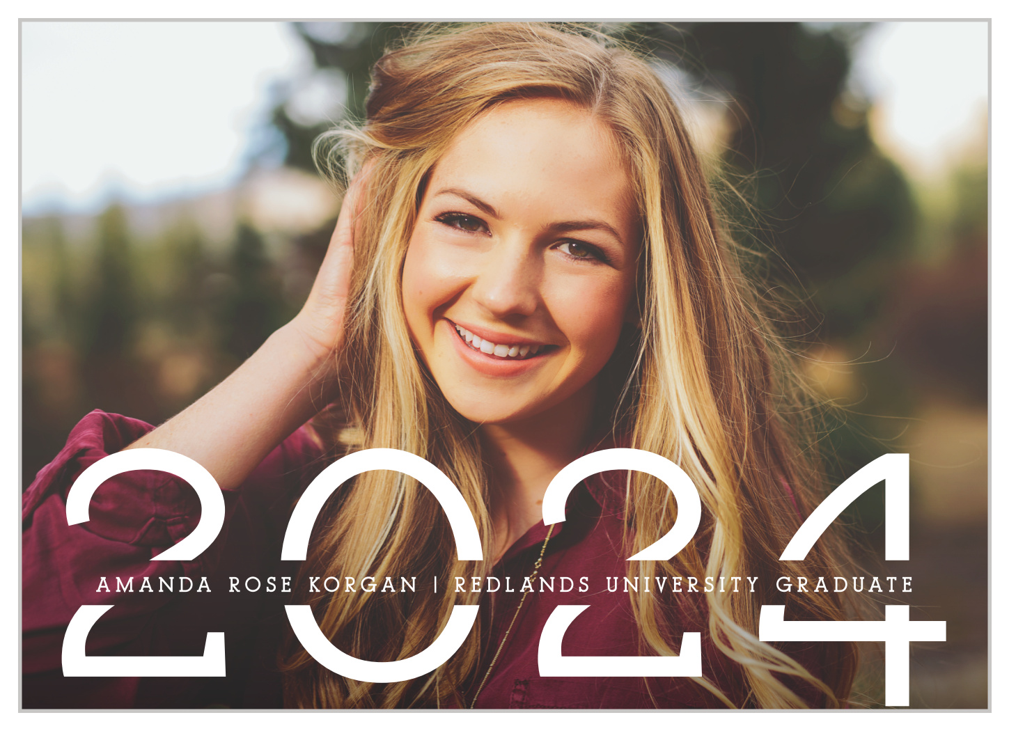 Biggest Year Graduation Announcements by Basic Invite