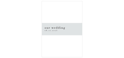 Cascading Photo Landscape Wedding Invitations by Basic Invite