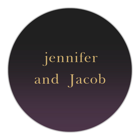 Light & Lantern Wedding Stickers by Basic Invite