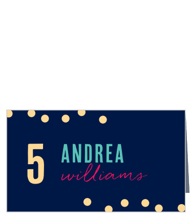 Color Pop Wedding Programs by Basic Invite