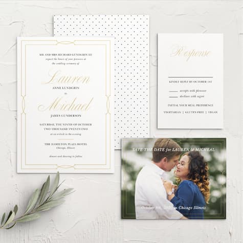 Love Knots Wedding Invitations by Basic Invite