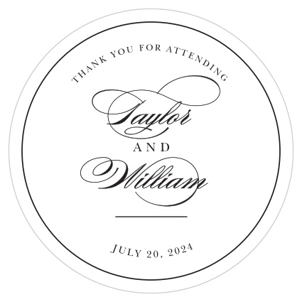 Elegant Vintage Portrait Wedding Invitations
