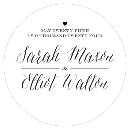 Rustic Chic Save the Date Magnets by Basic Invite