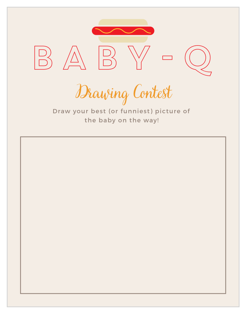 Baby-Q Baby Drawing Contest by Basic Invite