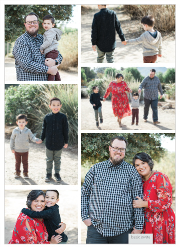 Photo Collage Holiday Back Portrait