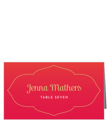 Indian Sunset Wedding Invitations by Basic Invite