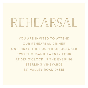 Filigree Frame Response Cards by Basic Invite