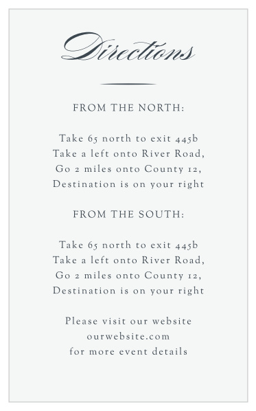 Formal Lines Wedding Invitations by Basic Invite