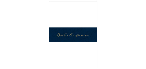 Moody Calligraphy Wedding Invitations by Basic Invite