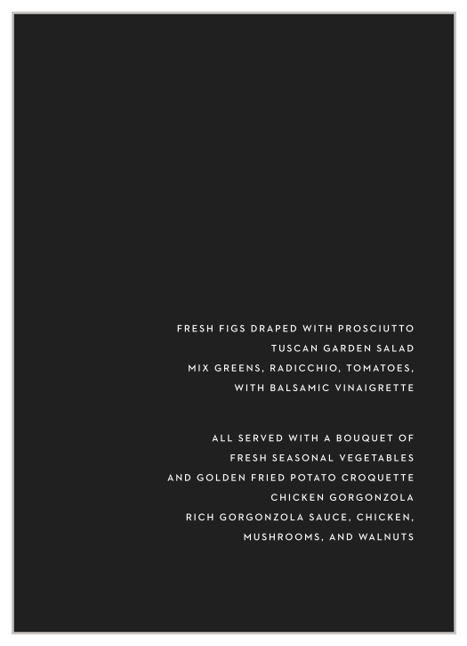 Minimal Print Wedding Invitations by Basic Invite