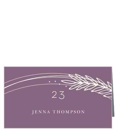 Gilded Wreath Thank You Cards by Basic Invite