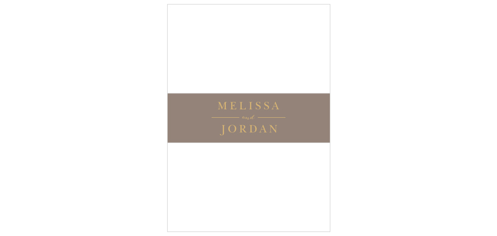 Foliage Arch Invitations by Basic Invite