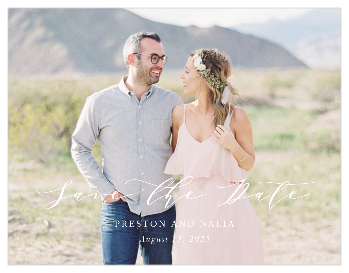 Daisy Festival Save the Date Magnets by Basic Invite