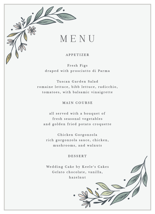 Classic Gerber Daisy Wedding Programs by Basic Invite