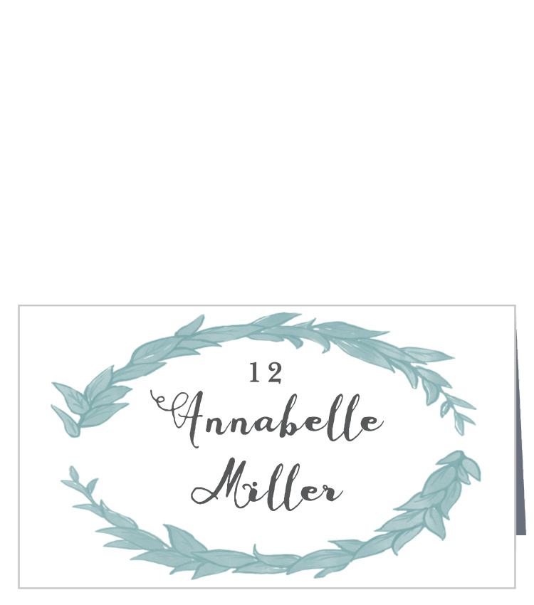 Leafy Love Place Cards by Basic Invite