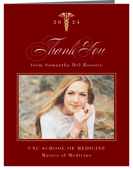 Classic Medical Graduation Announcements by Basic Invite