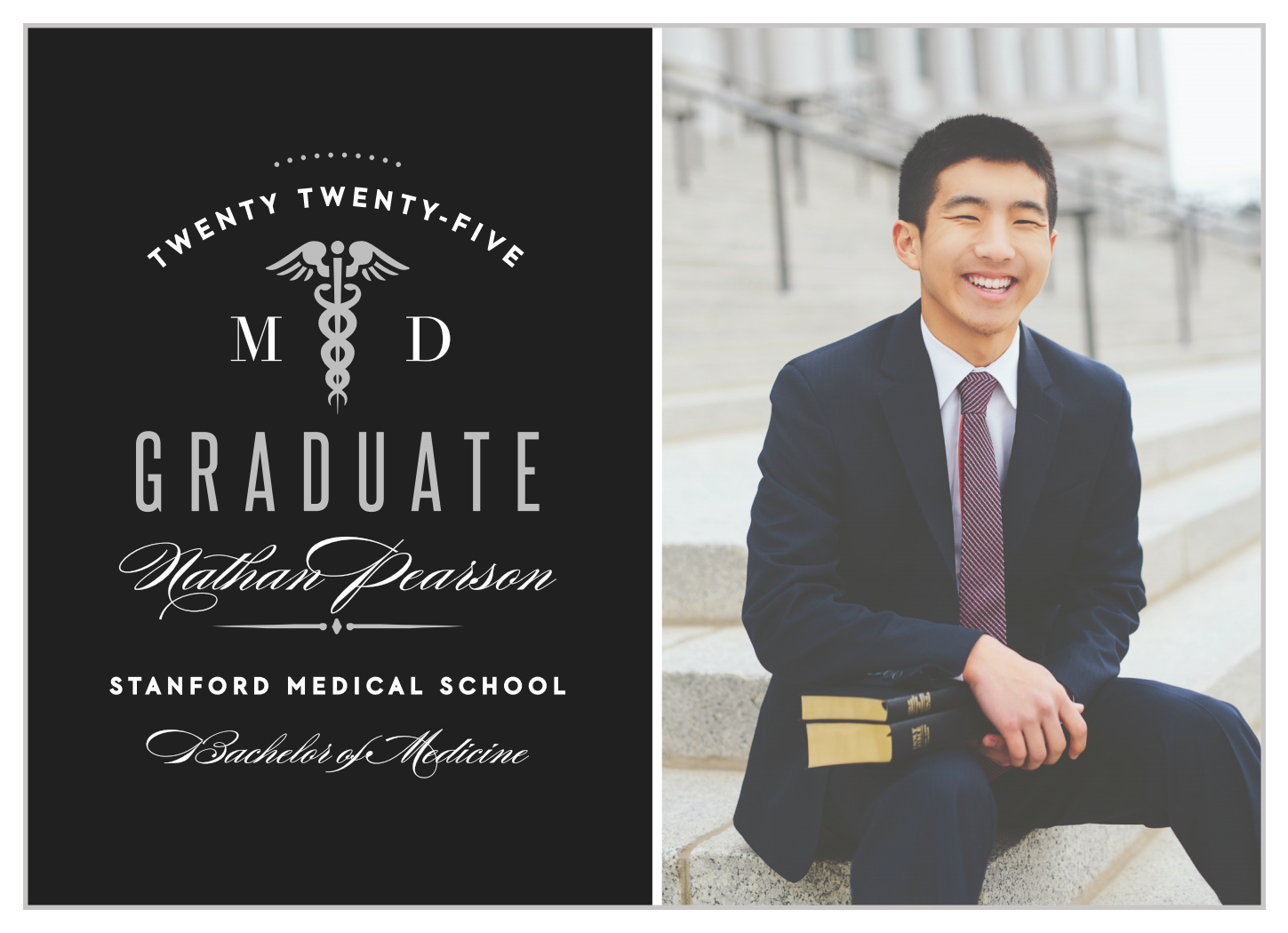 Medical School Graduation Announcements by Basic Invite
