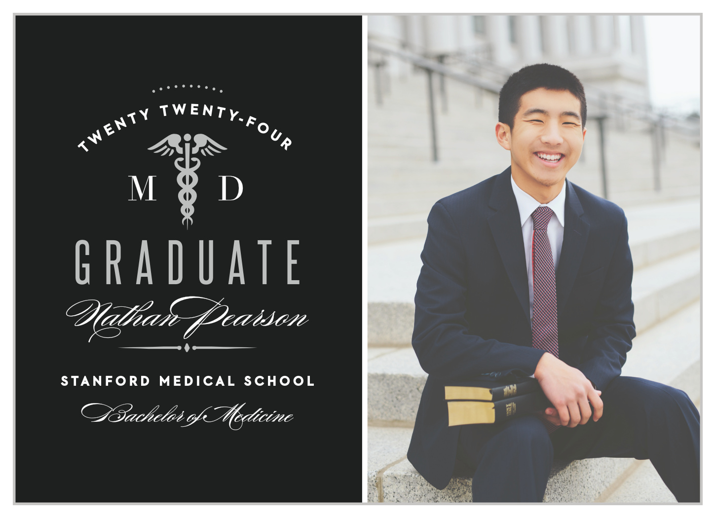 Medical School Graduation Announcements by Basic Invite
