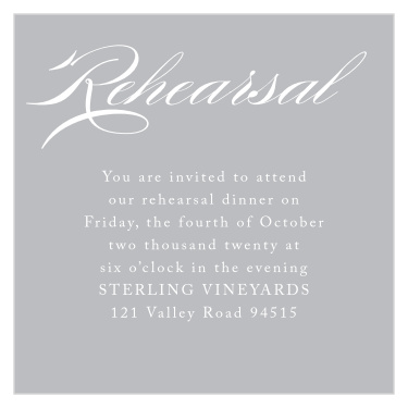 Simply Scripted Direction Cards by Basic Invite