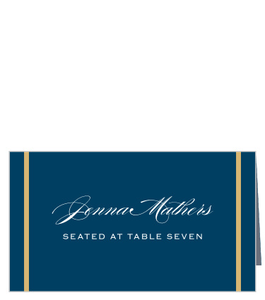 Perfect Frame Wedding Menus by Basic Invite