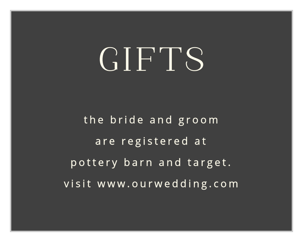 Leafy Label Registry Cards by Basic Invite