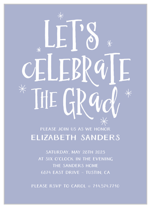 Moving Forward Graduation Announcements by Basic Invite
