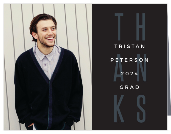 Subtle Grad Graduation Invitations by Basic Invite