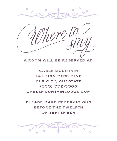 MaeMae's Midge Direction Cards by Basic Invite