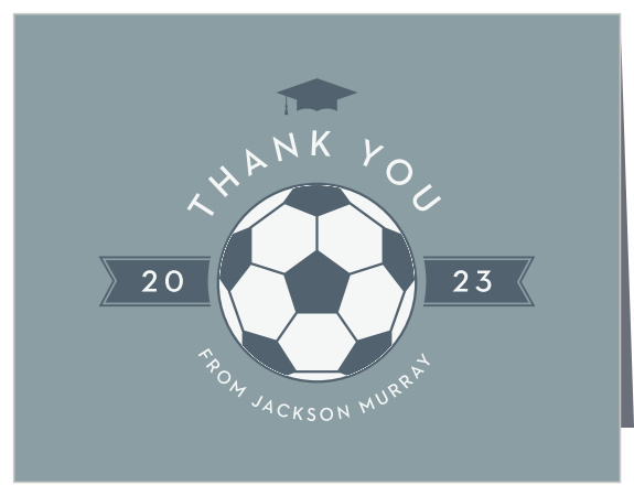 Soccer Ball Graduation Invitations by Basic Invite