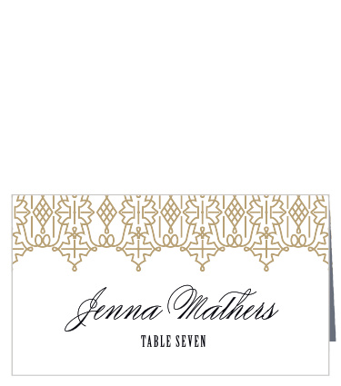 MaeMae's Smith Wedding Menus by Basic Invite