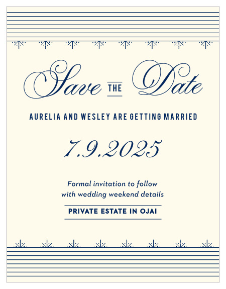 MaeMae's Jack Wedding Invitations by Basic Invite